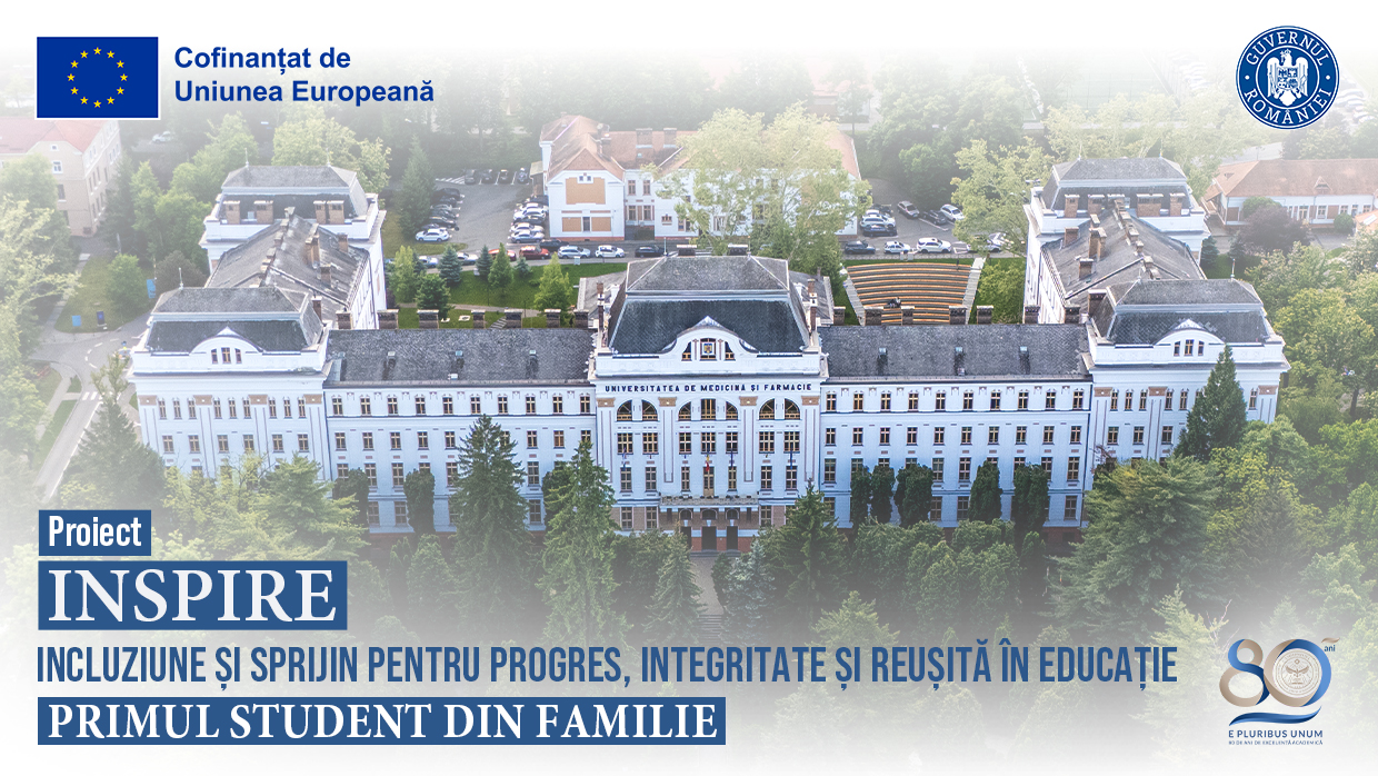 UMFST - Proiect INSPIRE implementat de UMFST